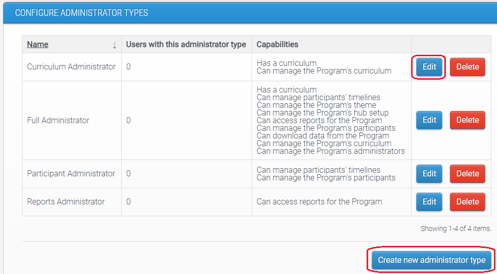 Defining Administrator Types and Permissions – On.Board (by Prosell Learning Ltd)