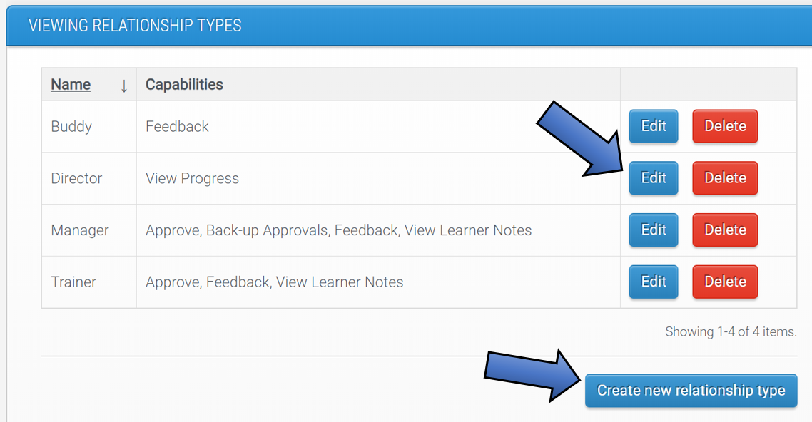Setting up Relationship Types – On.Board (by Prosell Learning Ltd)