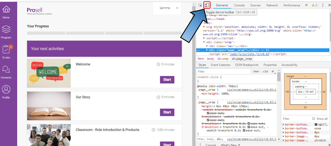Previewing the curriculum – On.Board (by Prosell Learning Ltd)