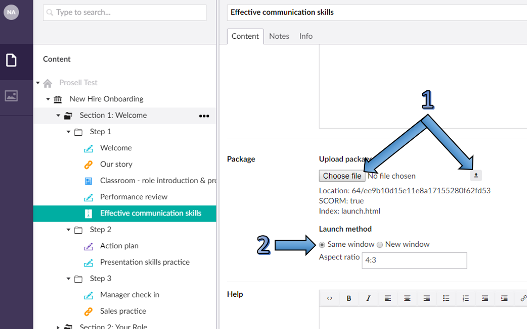 Activity Types: Package (SCORM-compliant content) – On.Board (by ...