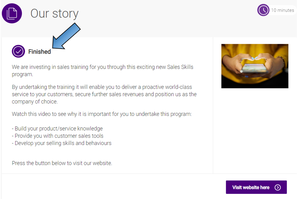 Activity Types: Link – On.Board (by Prosell Learning Ltd)