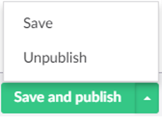What does the Save and Publish button do? – On.Board (by Prosell Learning Ltd)