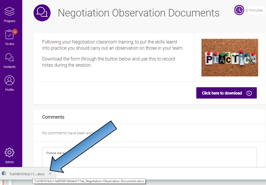 Activity Types: Link – On.Board (by Prosell Learning Ltd)