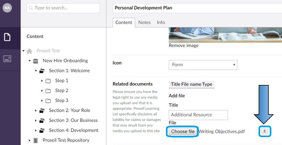 Creating an activity and defining its content fields – On.Board (by ...