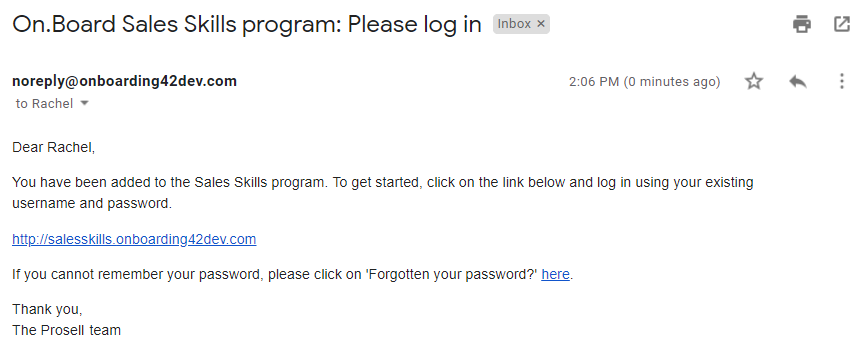 Supporting Users: Email Invites and Setting Passwords – On.Board (by ...
