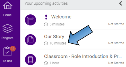 Creating an activity and defining its content fields – On.Board (by Prosell Learning Ltd)