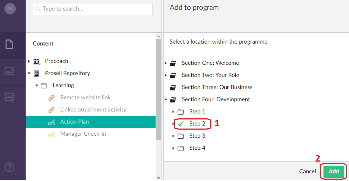 Sharing activities between your programs using the Activity Repository – On.Board (by Prosell ...