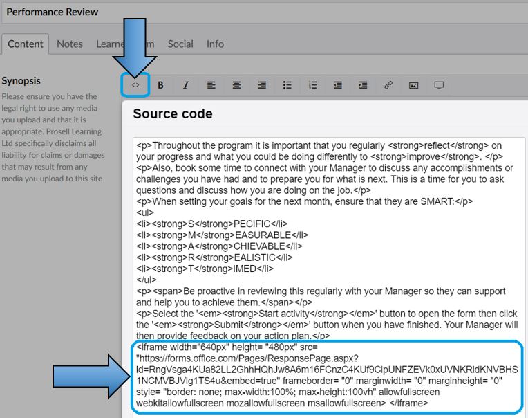 Enhancing the user experience through the synopsis of an activity (including hyperlinks, images ...
