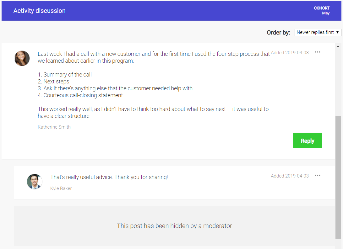 July 2019: Social Phase 2 (Moderating Content) – On.Board (by Prosell ...