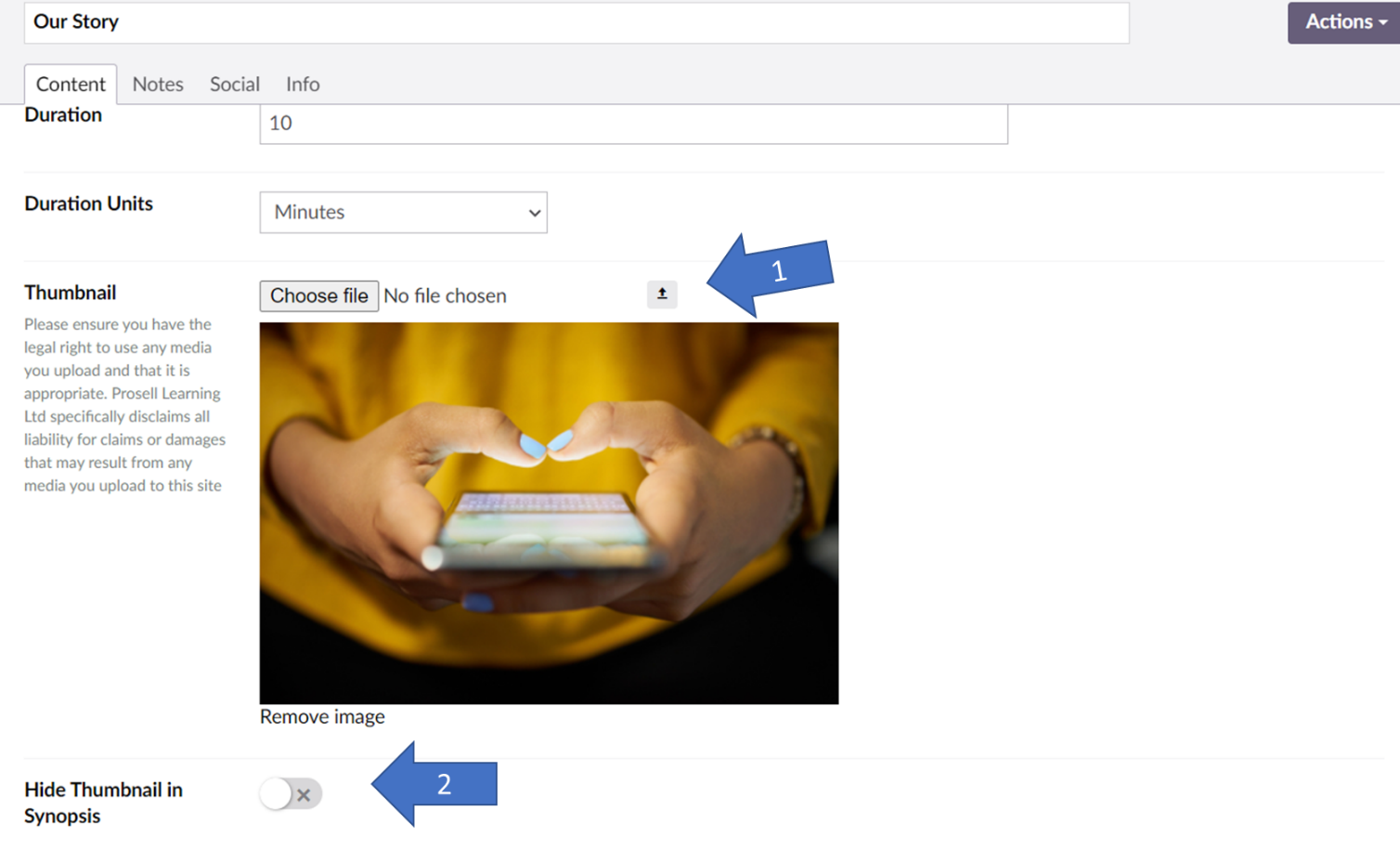Creating an activity and defining its content fields – On.Board (by ...