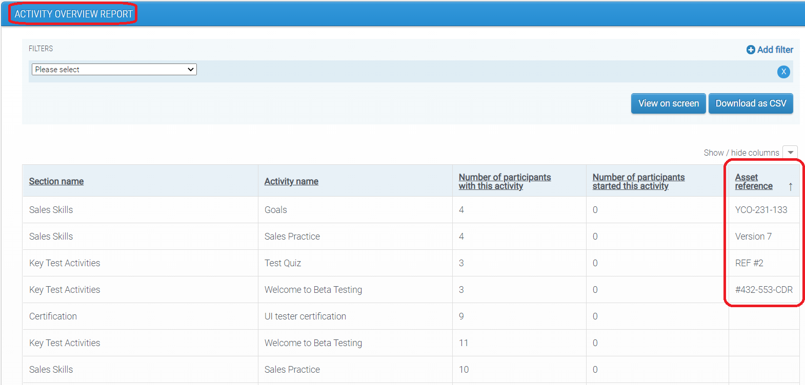 May 2021: Introducing Asset Reference Numbers – On.Board (by Prosell ...